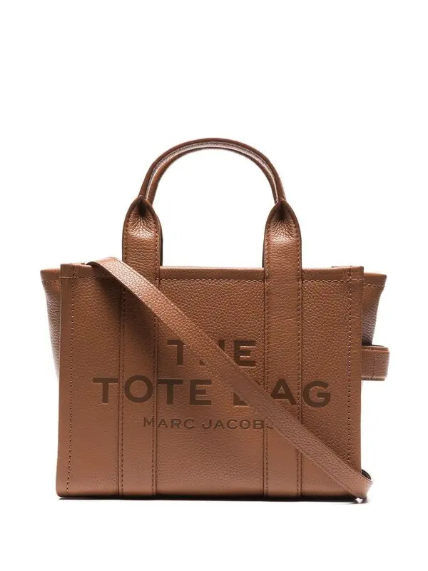 Marc Jacobs Leather Small Tote Bag - Buff