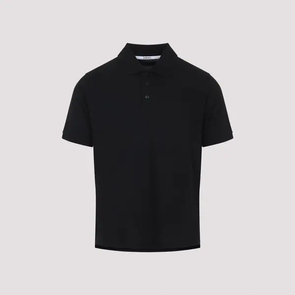 Saint Laurent Cassandre Polo Shirt In Piqu