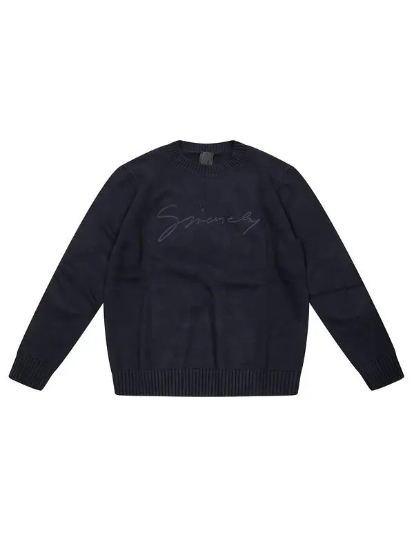 Givenchy Logo Wool And Cashmere Sweater