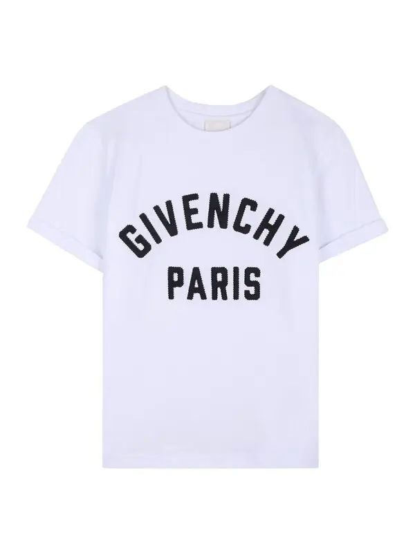 Givenchy Paris Logo T-shirt - White