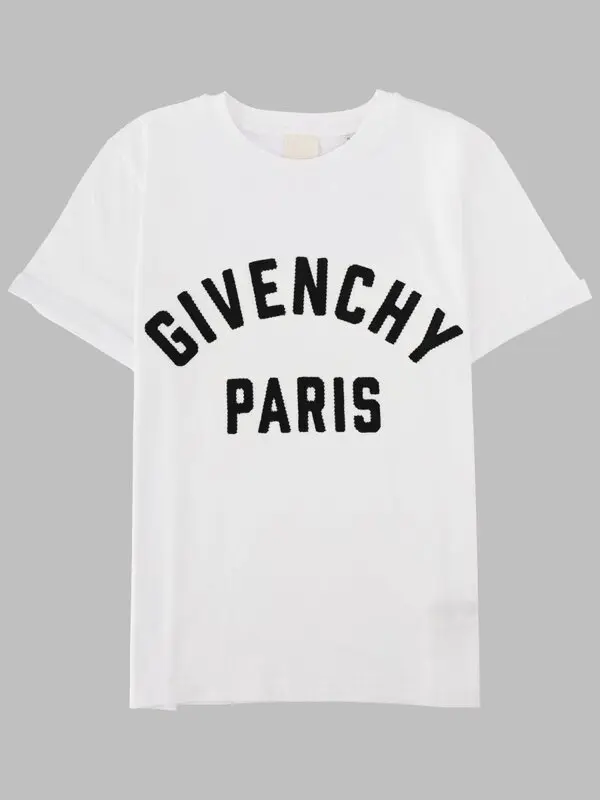 Givenchy Paris Logo T-shirt - White
