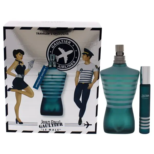 JEAN PAUL GAULTIER Classic 2-piece Fragrance Set: Edt & Mini Travel Spray - Default