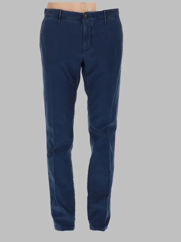 Incotex Tailored Stretch Cotton Trousers