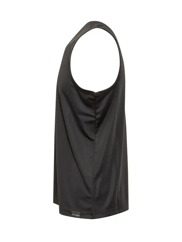 COURREGES Logo Tank Top
