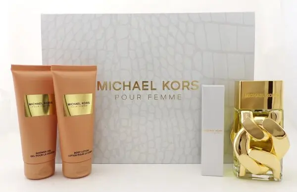 Michael Kors Elegant Fragrance Set 4 Piece Collection