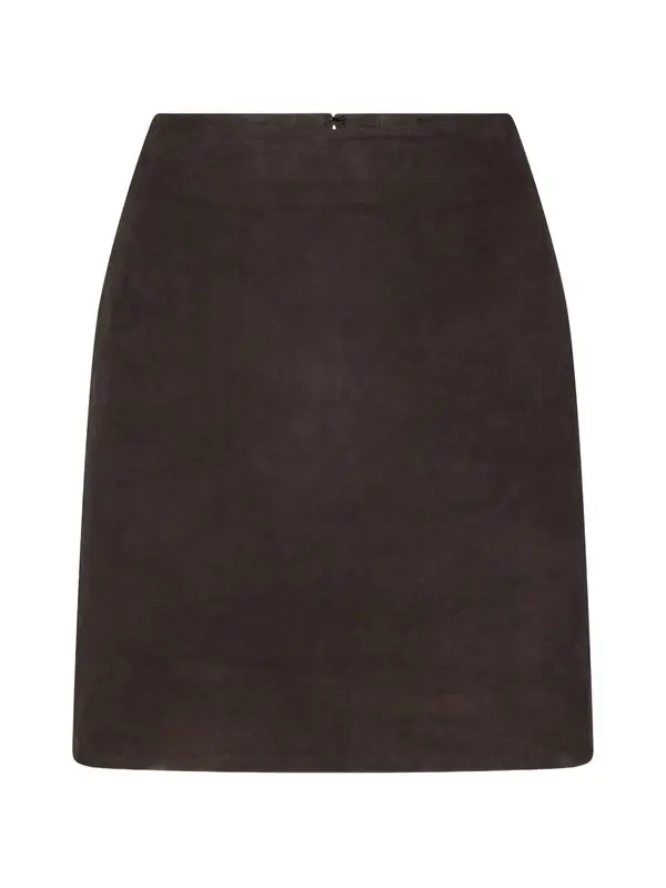 ROTATE BY BIRGER CHRISTENSEN High Waist Mini Skirt With Zip Closure Size