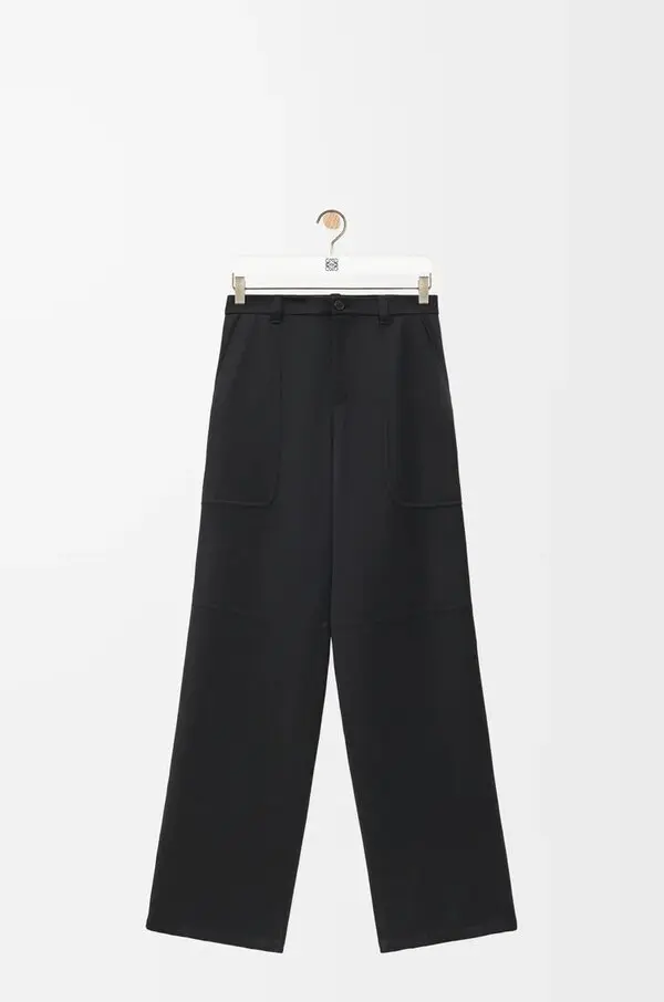 Loewe Cargo Trousers - Black