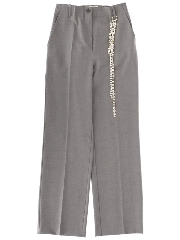 CIRCUS HOTEL Embellished Tailored Trousers