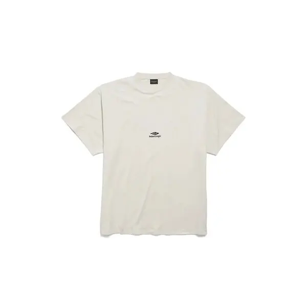 Balenciaga Bold Oversized T-shirt For - Whiteblack