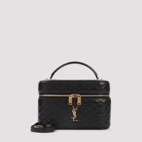Saint Laurent Matelassé Leather Gaby Vanity Shoulder Bag