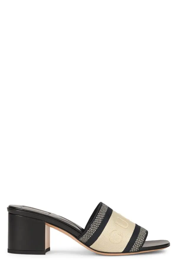 Gucci Elegant Medium Heel Sandal With Strap Perfect For Spring And Summer