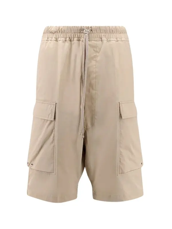 Rick Owens Cargo Pods Shorts - Beige