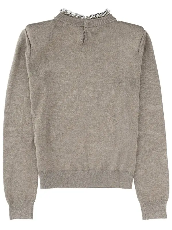 CIRCUS HOTEL Lightweight Knit Top Fall/winter 2025 - Grey