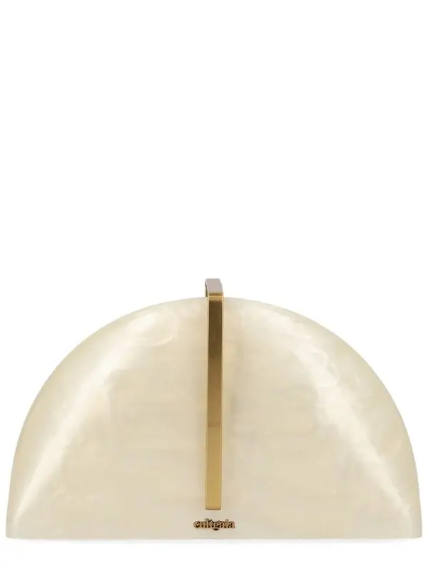 Cult Gaia Mini Pouch Clutch - Ivory