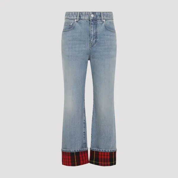 Alexander McQueen Classic High-waisted Jeans For