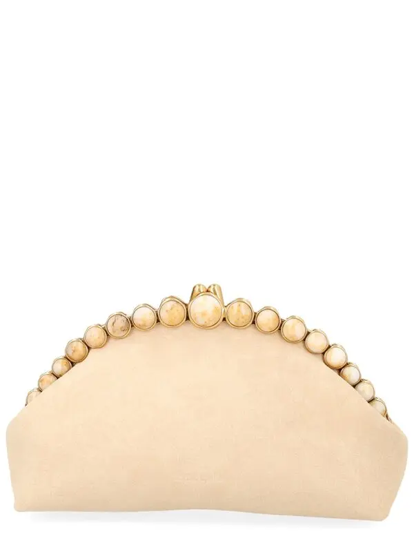 Cult Gaia Chic Mini Pouch - Ivory