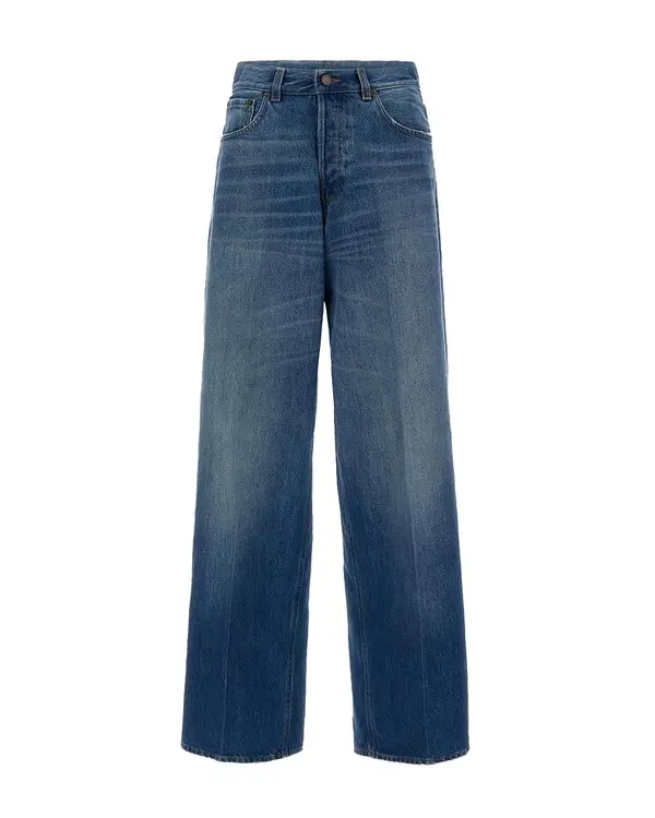 HAIKURE Relaxed Fit Denim Trousers Size