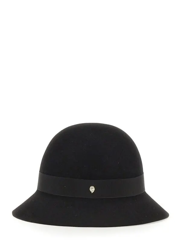 Helen Kaminski Round Cloche Bucket Hat - Black