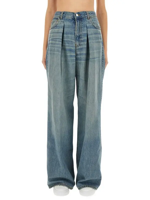HAIKURE Candy Wide-leg Jeans - Denim