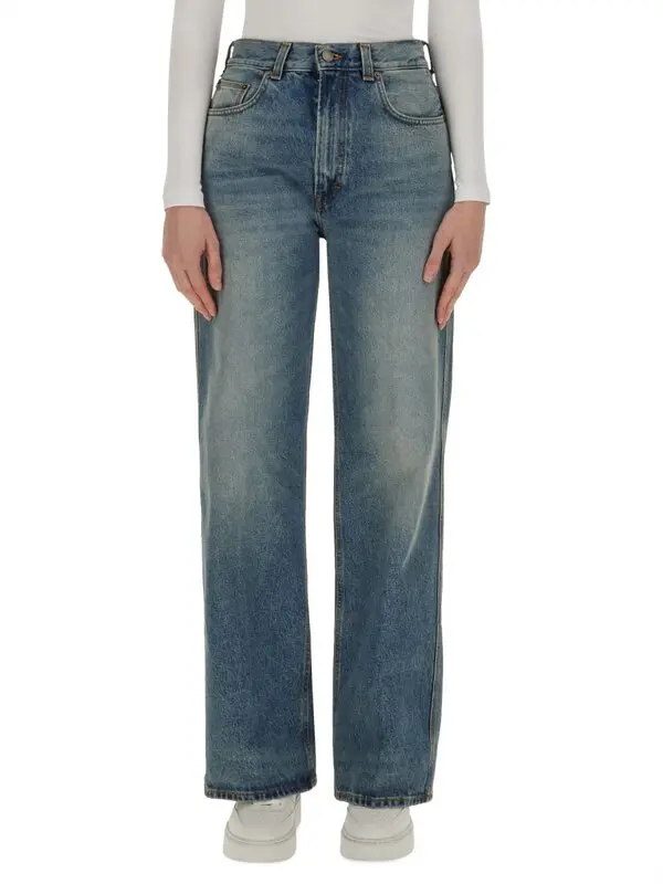 HAIKURE Wide Leg Jeans - Denim