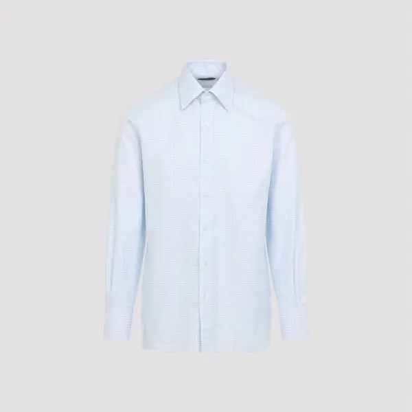 TOM FORD Cotton Shirt For - Blue