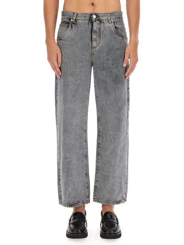 Etro Easy Fit Jeans - Grey