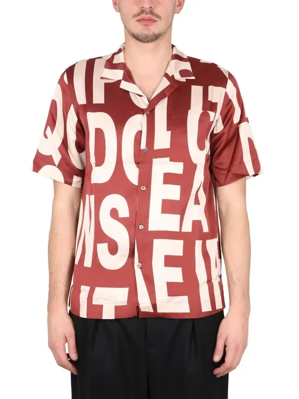 Dries Van Noten Carltone S Slv Shirt