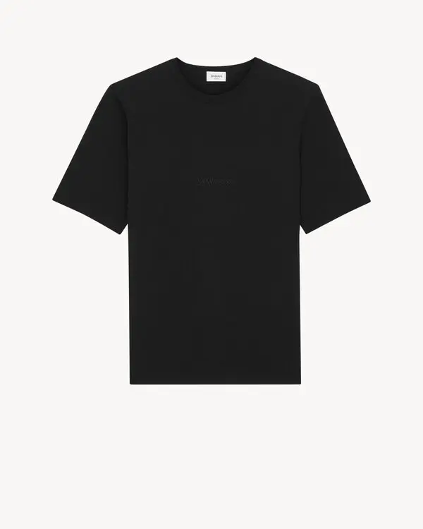 Saint Laurent Classic Crewneck T-shirt For