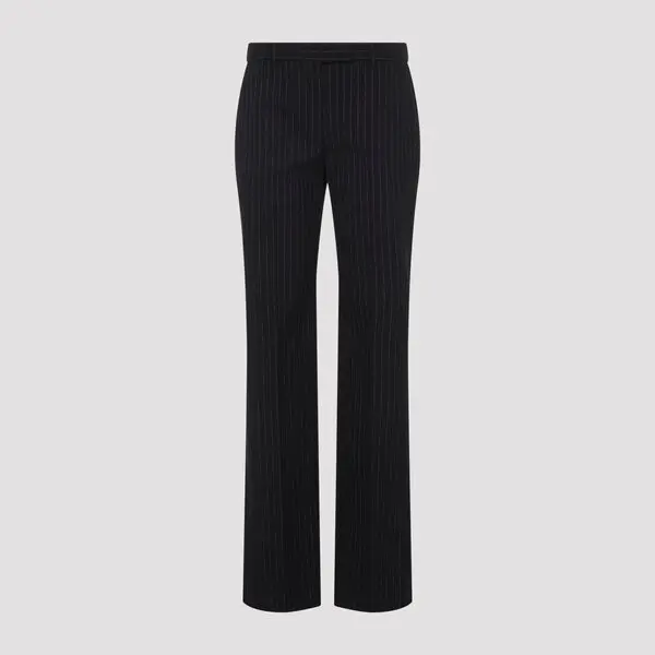 Alexander McQueen Pinstriped Tailored Trousers