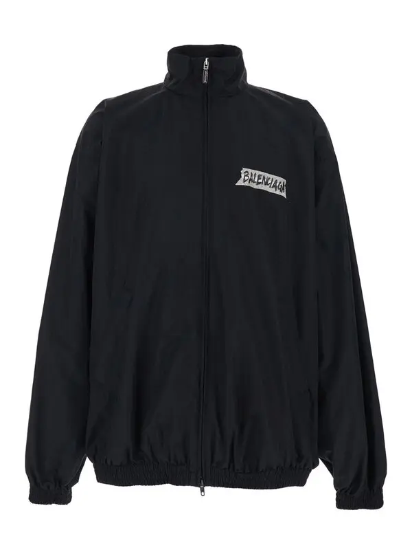 Balenciaga Masking Tape Track Jacket Medium Fit