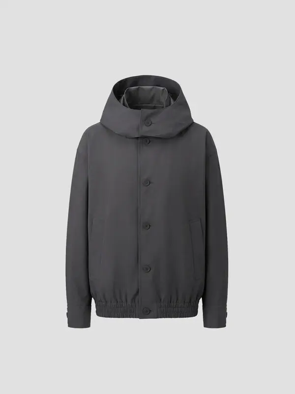 Issey Miyake Pleated Blouson Jacket - 14
