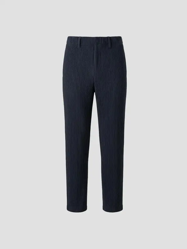 Issey Miyake Pleated Polyester Trousers - 75