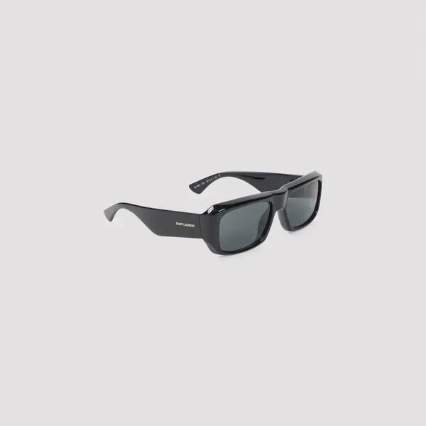 Saint Laurent Rectangle Full Rim Sunglasses - Black