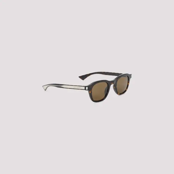 Saint Laurent Tortoiseshell Acetate Sunglasses - Brown