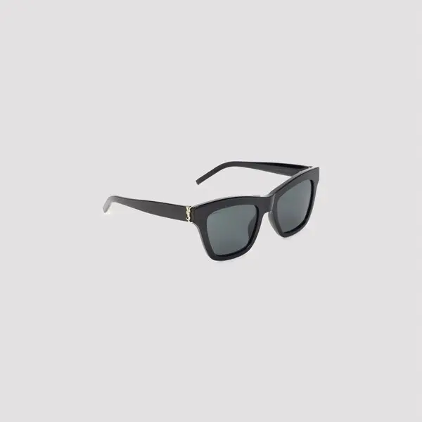 Saint Laurent Square Frame Sunglasses - Black