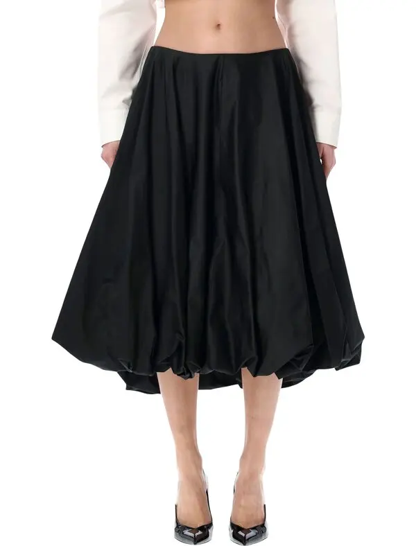 Balenciaga Sculptural Balloon Skirt - Black