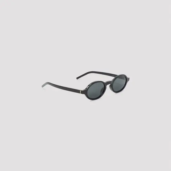 Saint Laurent Oval Sunglasses - Black