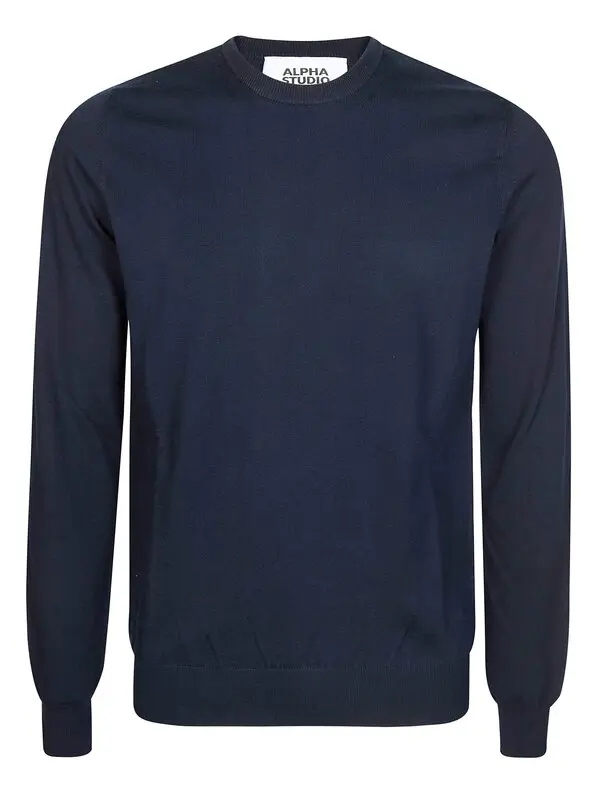Alpha Studio Classic Crew Neck T-shirt