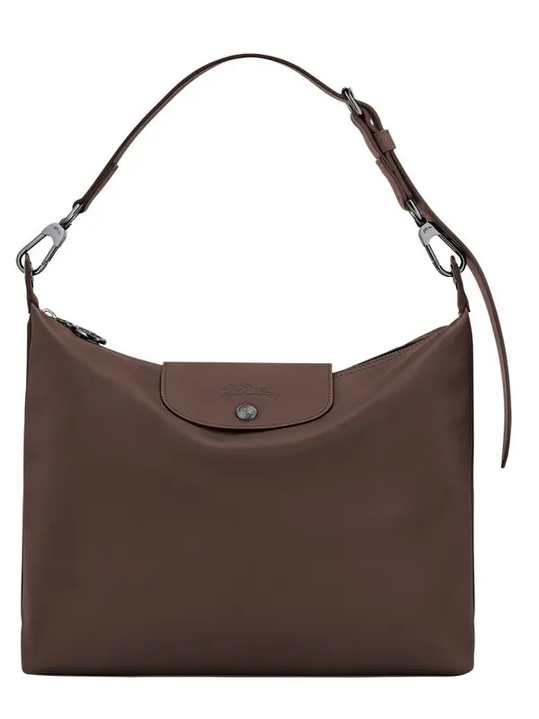Longchamp Medium Nylon Shoulder Bag - Brown