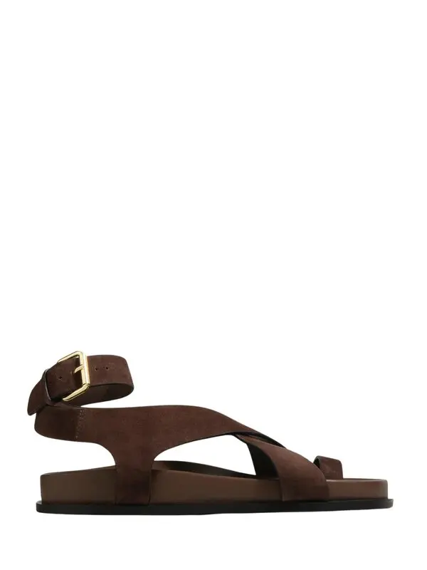 A.emery Slim Jalen Mini Sandals With Crossover Straps