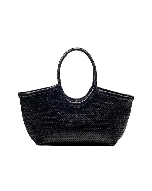 Dragon Diffusion Woven Leather Tote Bag