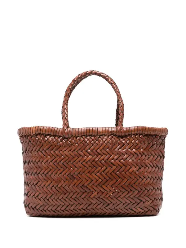 Dragon Diffusion Compact Leather Tote Bag Height 17 Cm; Width 30 Cm; Depth 17 Cm