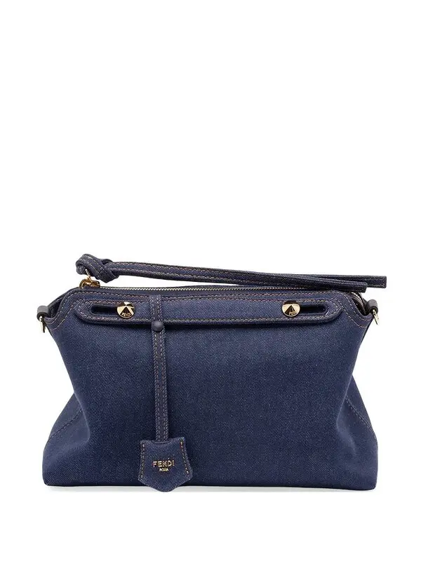 Fendi Soft Denim Tote - Bluos