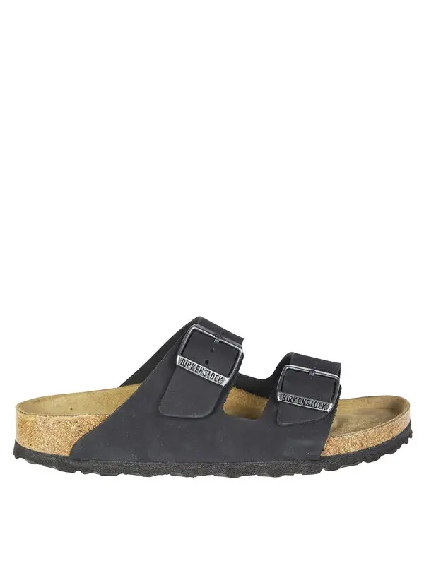 BIRKENSTOCK Classic Two-strap Slide Sandals For - Nero