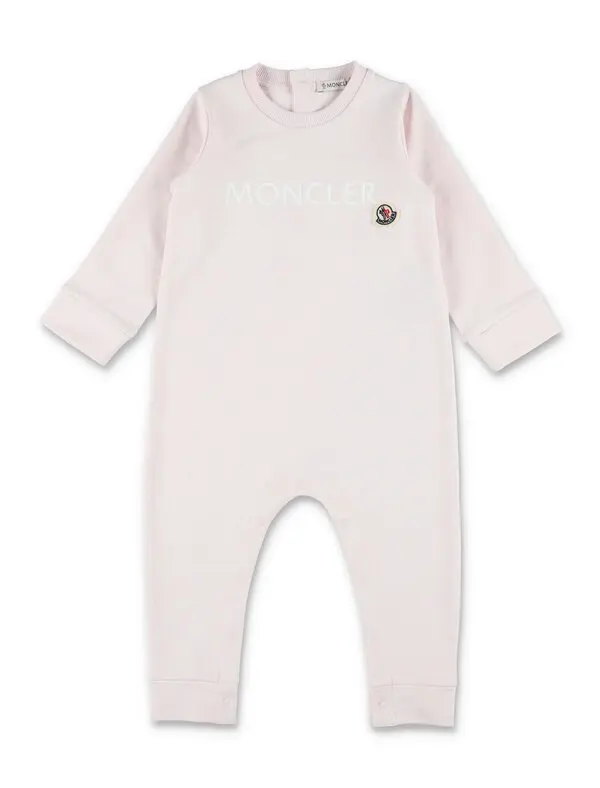 Moncler Cotton Piquet Polo Shirt Dress - Pink