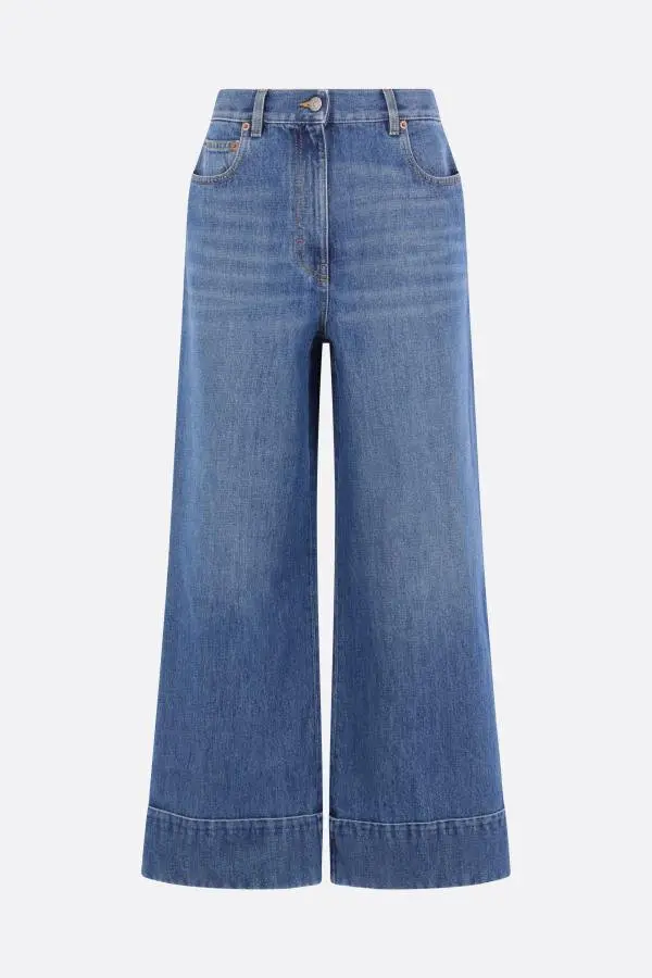 Valentino Garavani Straight-leg Cotton Pants - Ivory