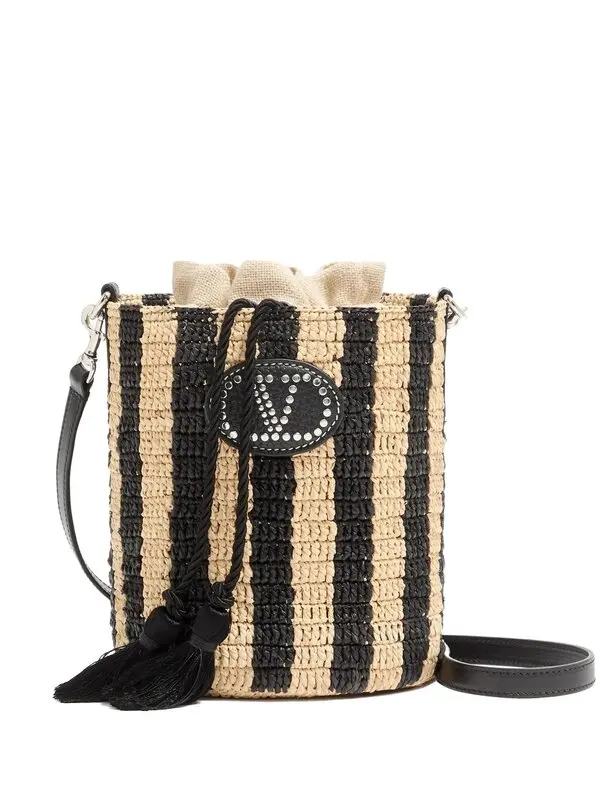 Valentino Garavani Mini Bucket Handbag - Beige