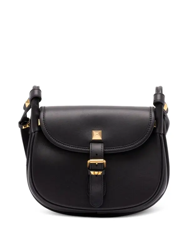 Valentino Garavani Mini Flaneuse Shoulder Handbag - Nero