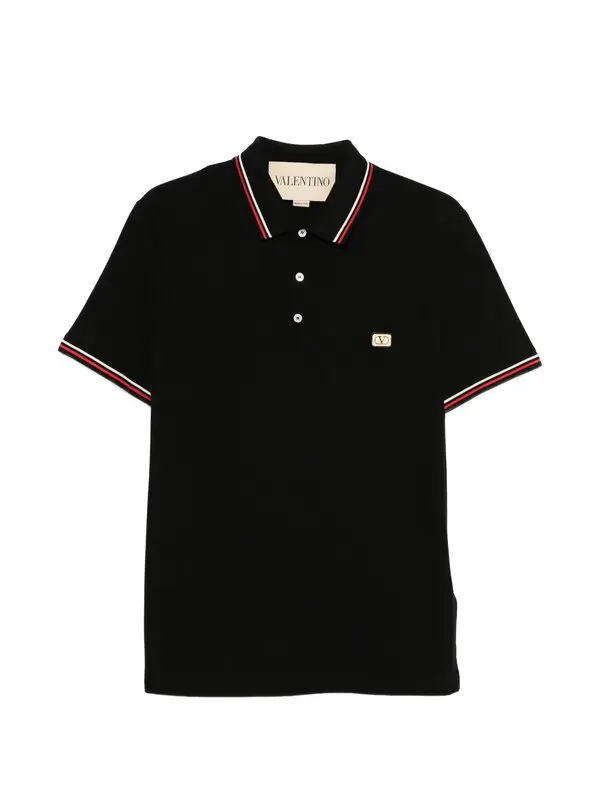 Valentino Garavani Vlogo Signature Cotton T-shirt Size - Black