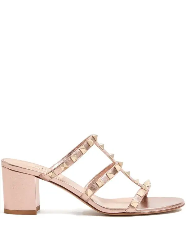 Valentino Garavani Rockstud Sliof Mini Sandals